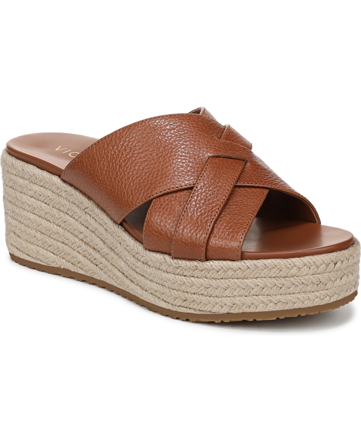 Click here for Vionic Womens Dawn Slide Sandals - Tan leather prices