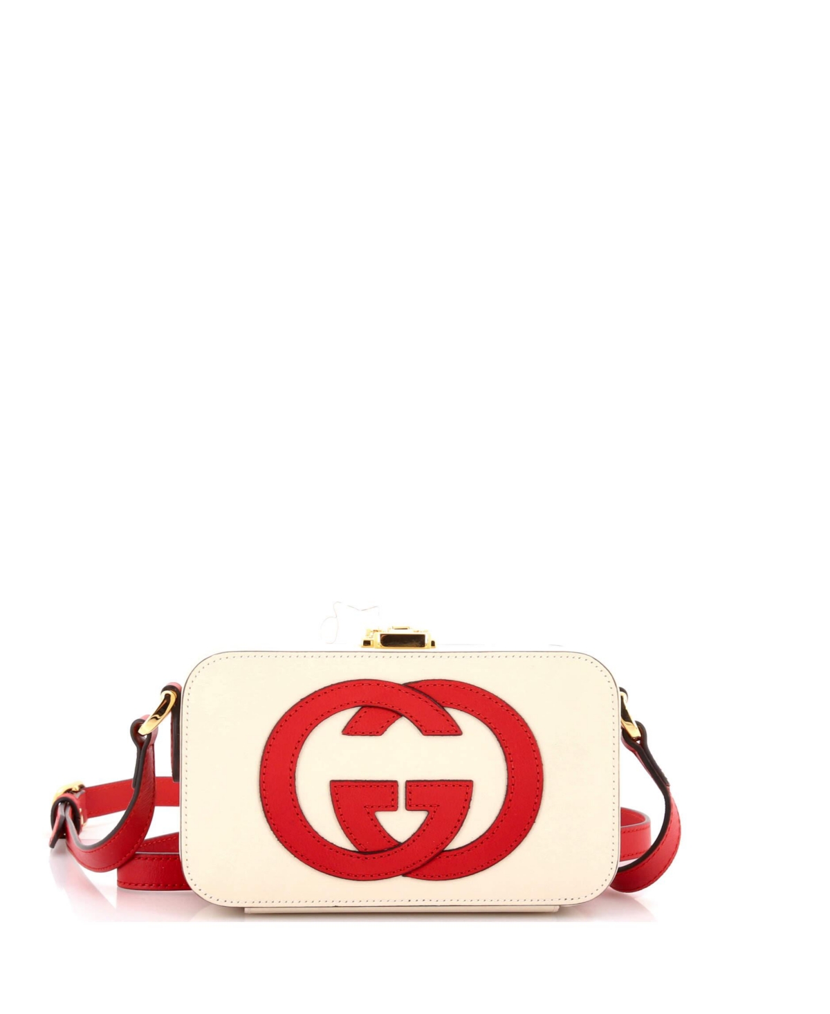 Click here for Pre-Owned Gucci Interlocking G Camera Bag Leather... prices