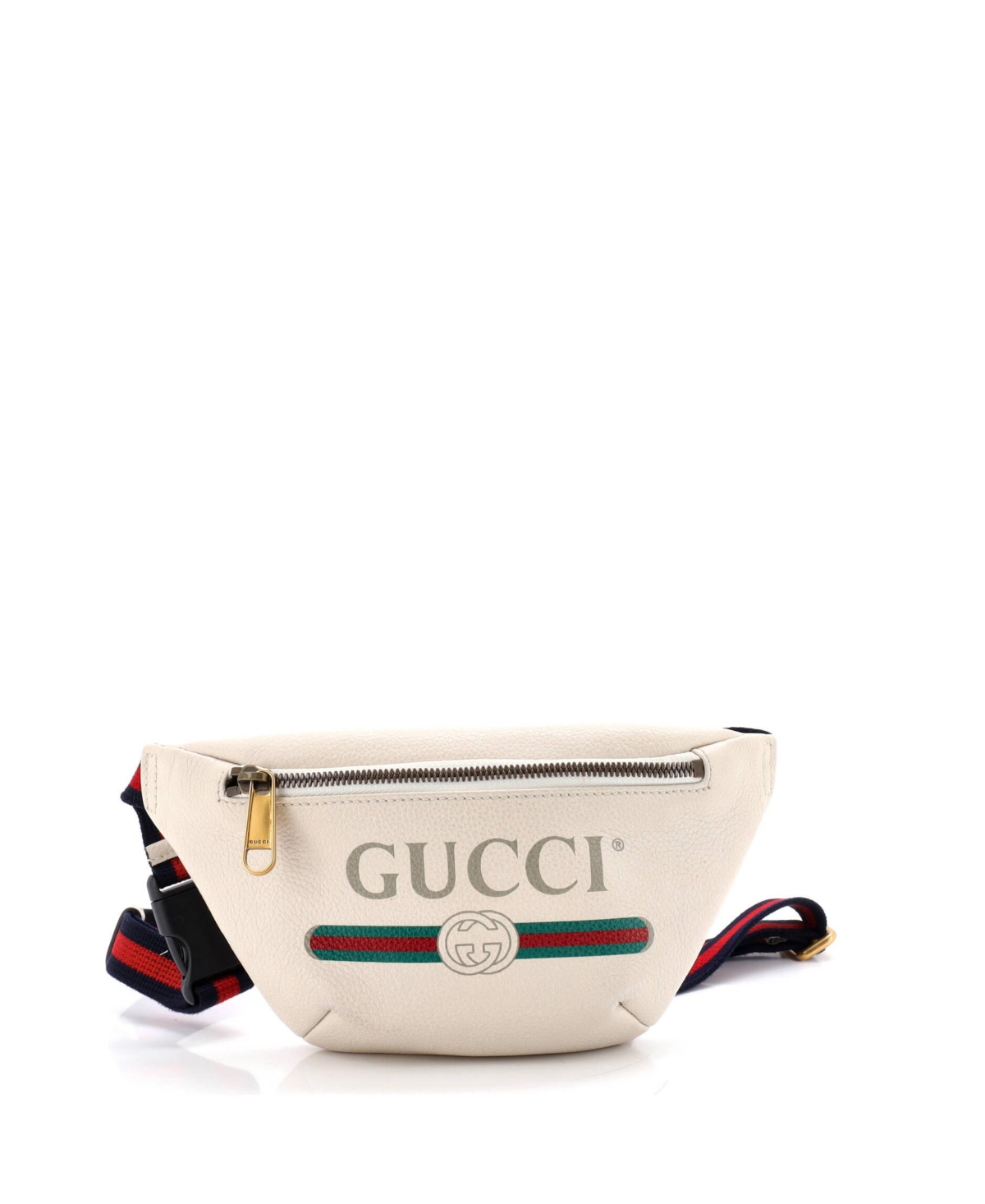 Click here for Pre-Owned Gucci Small Logo Belt Bag Printed Leathe... prices