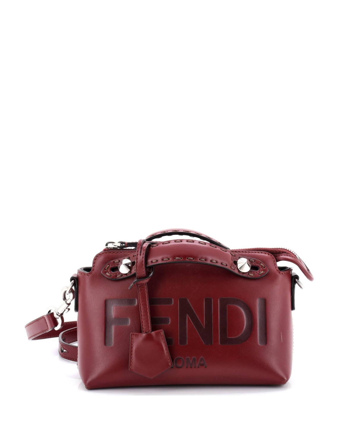 Click here for Pre-Owned Fendi Mini Logo By The Way Satchel Embos... prices
