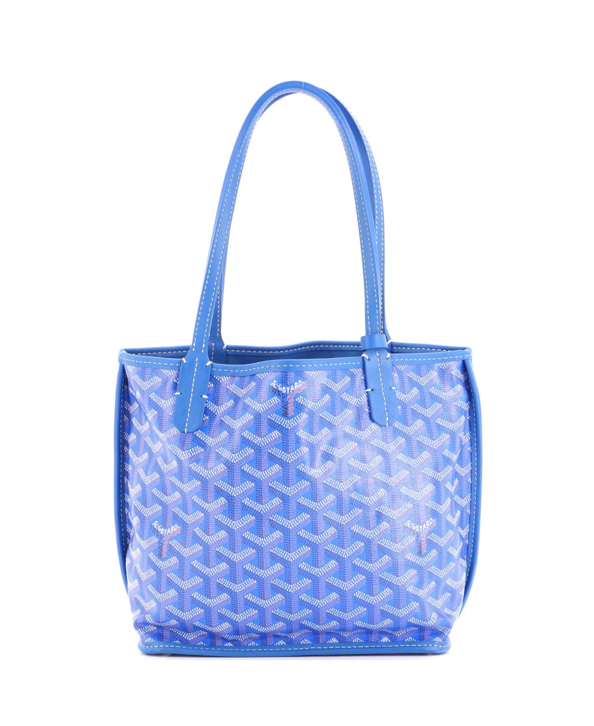 Click here for Pre-Owned Goyard Mini Anjou Reversible Tote Coated... prices