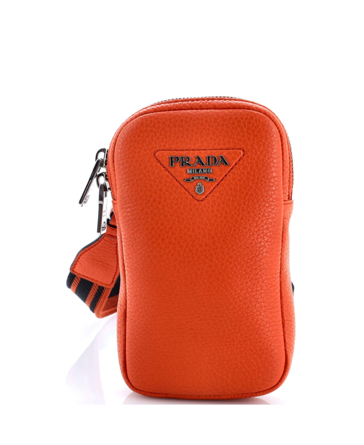 Click here for Pre-Owned Prada Flou Phone Crossbody Vitello Daino... prices