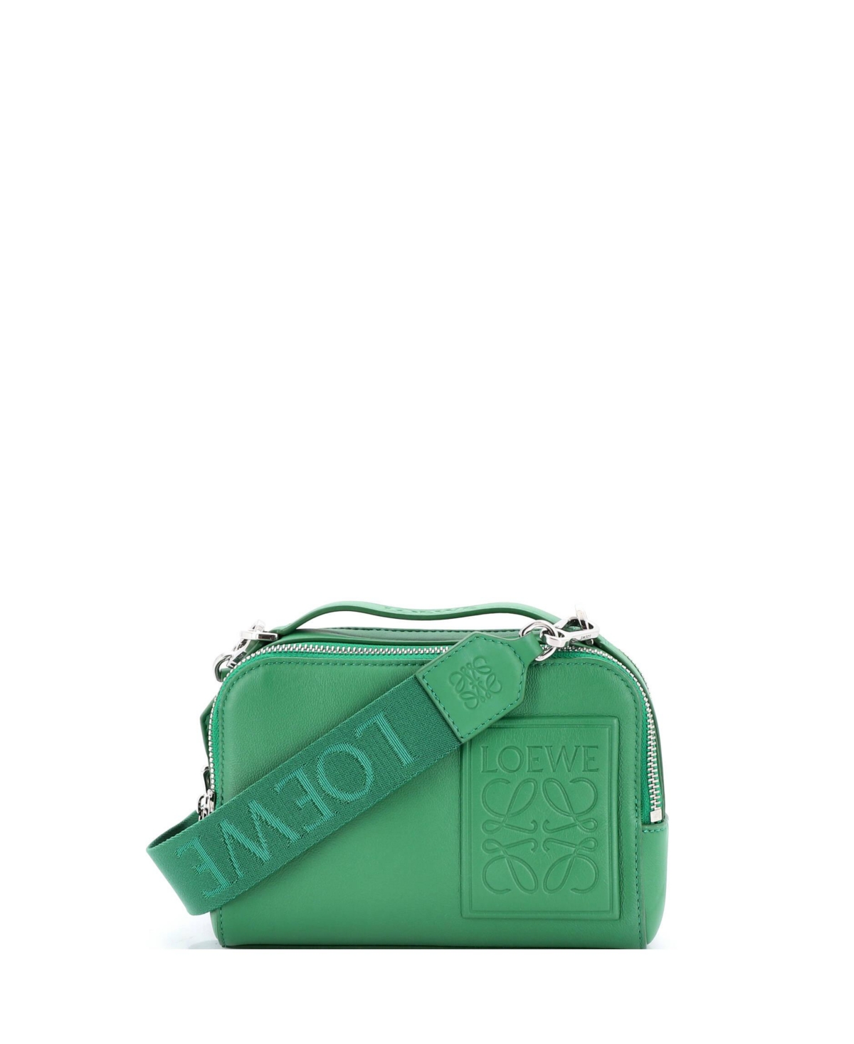 Click here for Pre-Owned Loewe Mini Camera Crossbody Bag Leather... prices