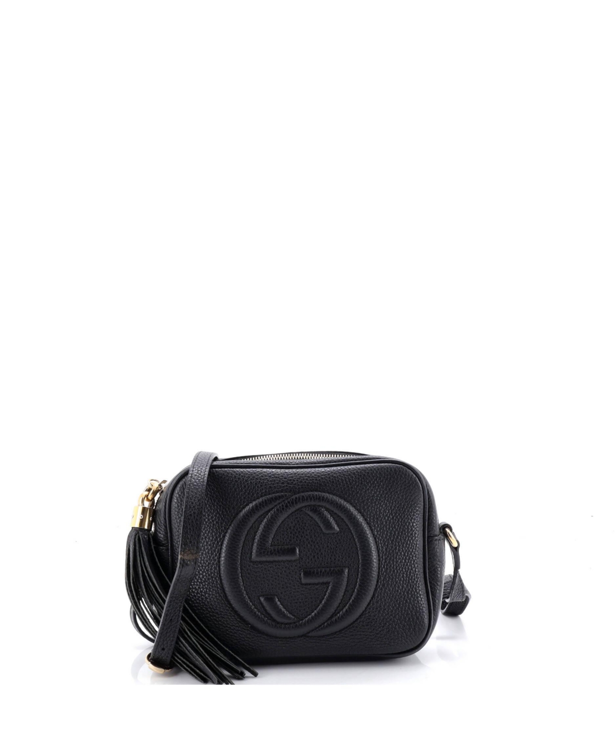 Click here for Pre-Owned Gucci Small Soho Disco Crossbody Bag Lea... prices