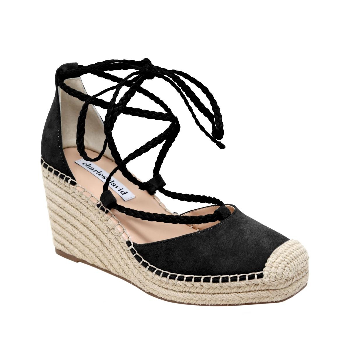 Click here for Charles David Womens Gracie Wedge - Black prices