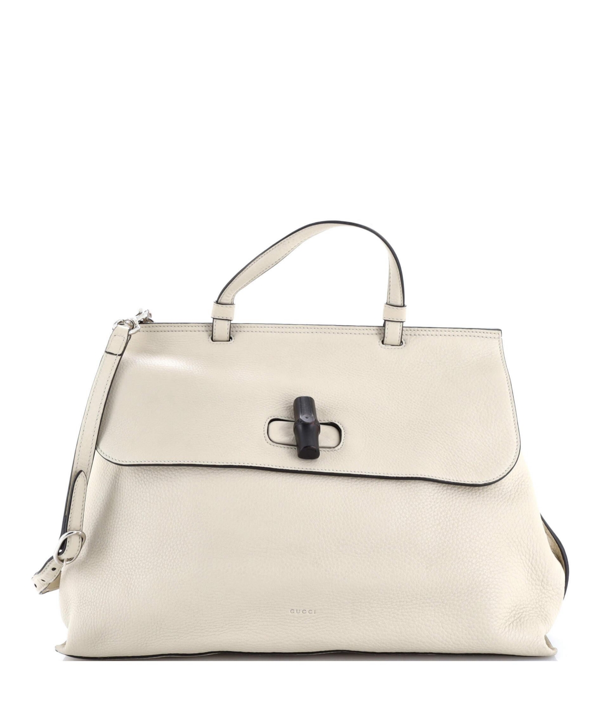 Click here for Pre-Owned Gucci Large Bamboo Daily Top Handle Bag... prices