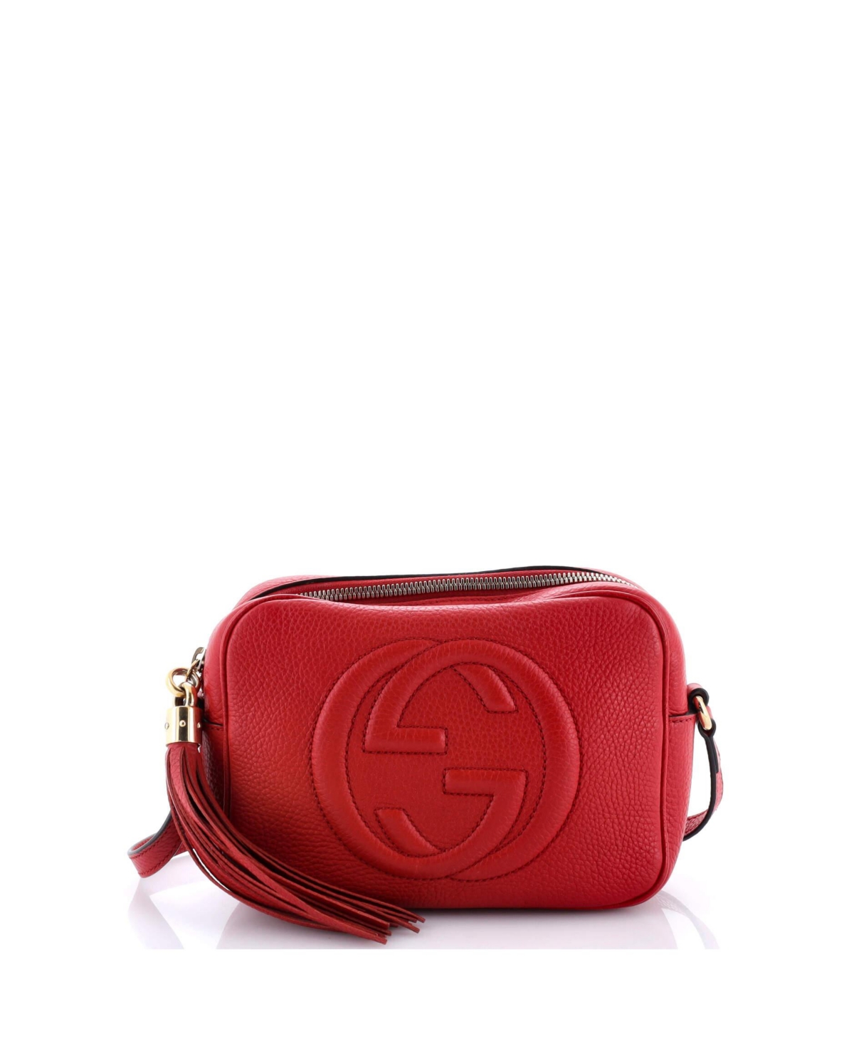 Click here for Pre-Owned Gucci Small Soho Disco Crossbody Bag Lea... prices