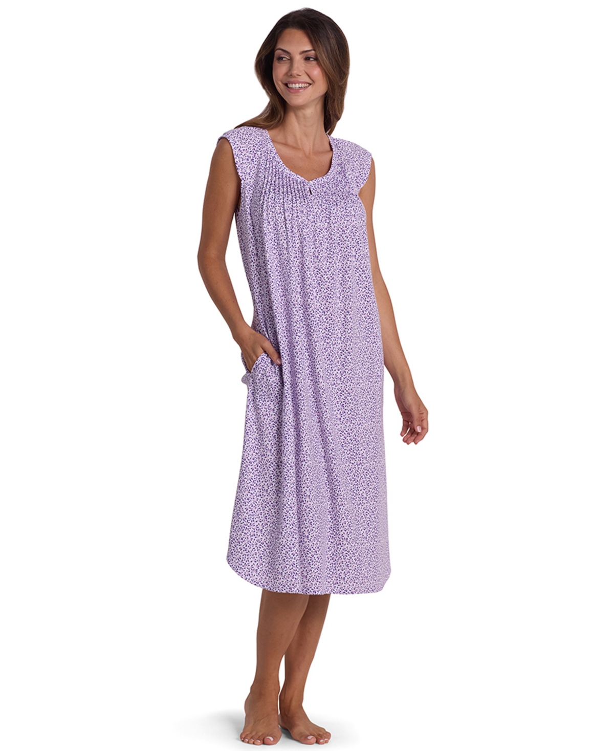 Click here for Miss Elaine Womens Scoop Neck Knitted Nightgown -... prices