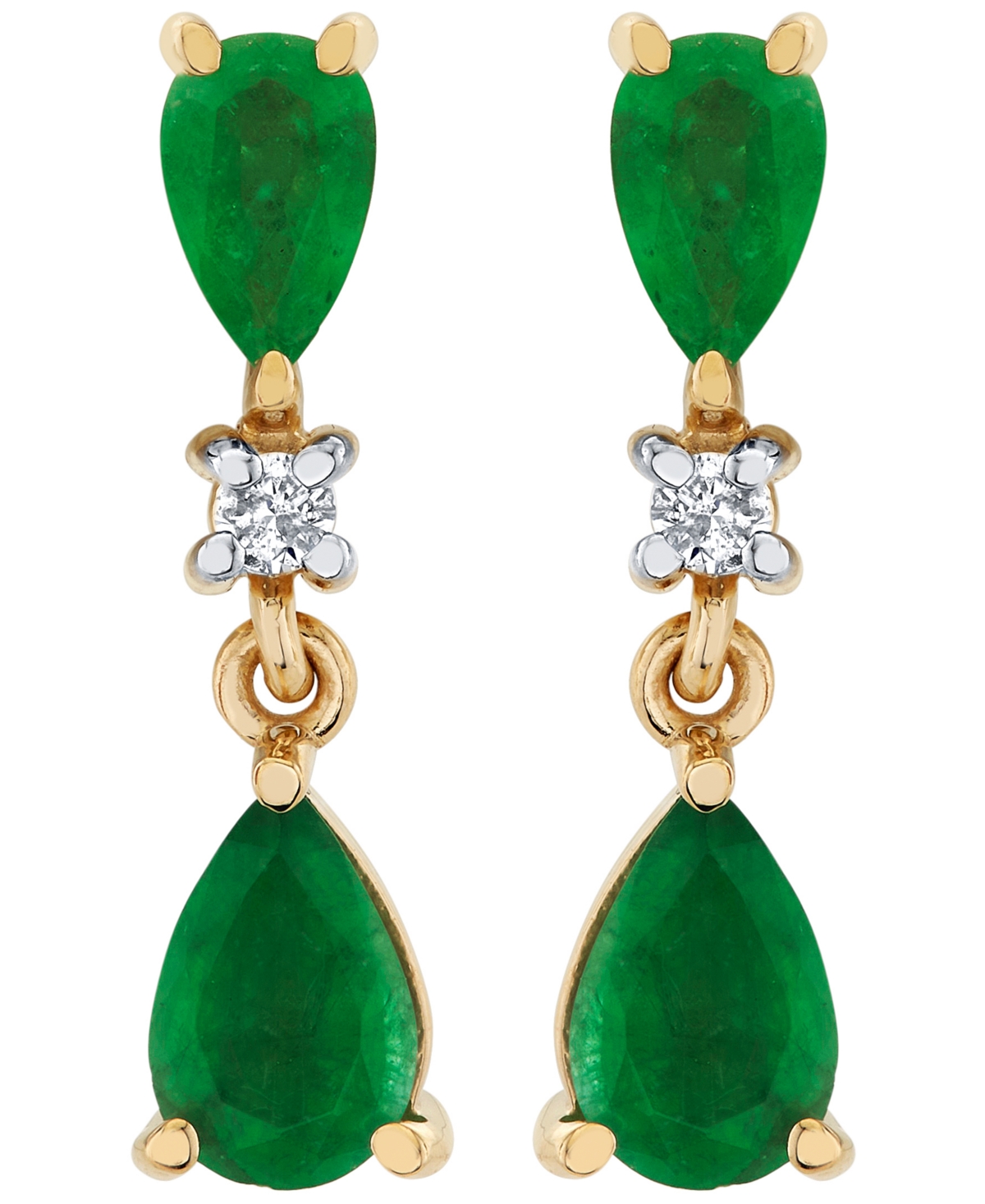 Click here for Macys Emerald (1-1/4 ct. t.w.) and Diamond Accent... prices