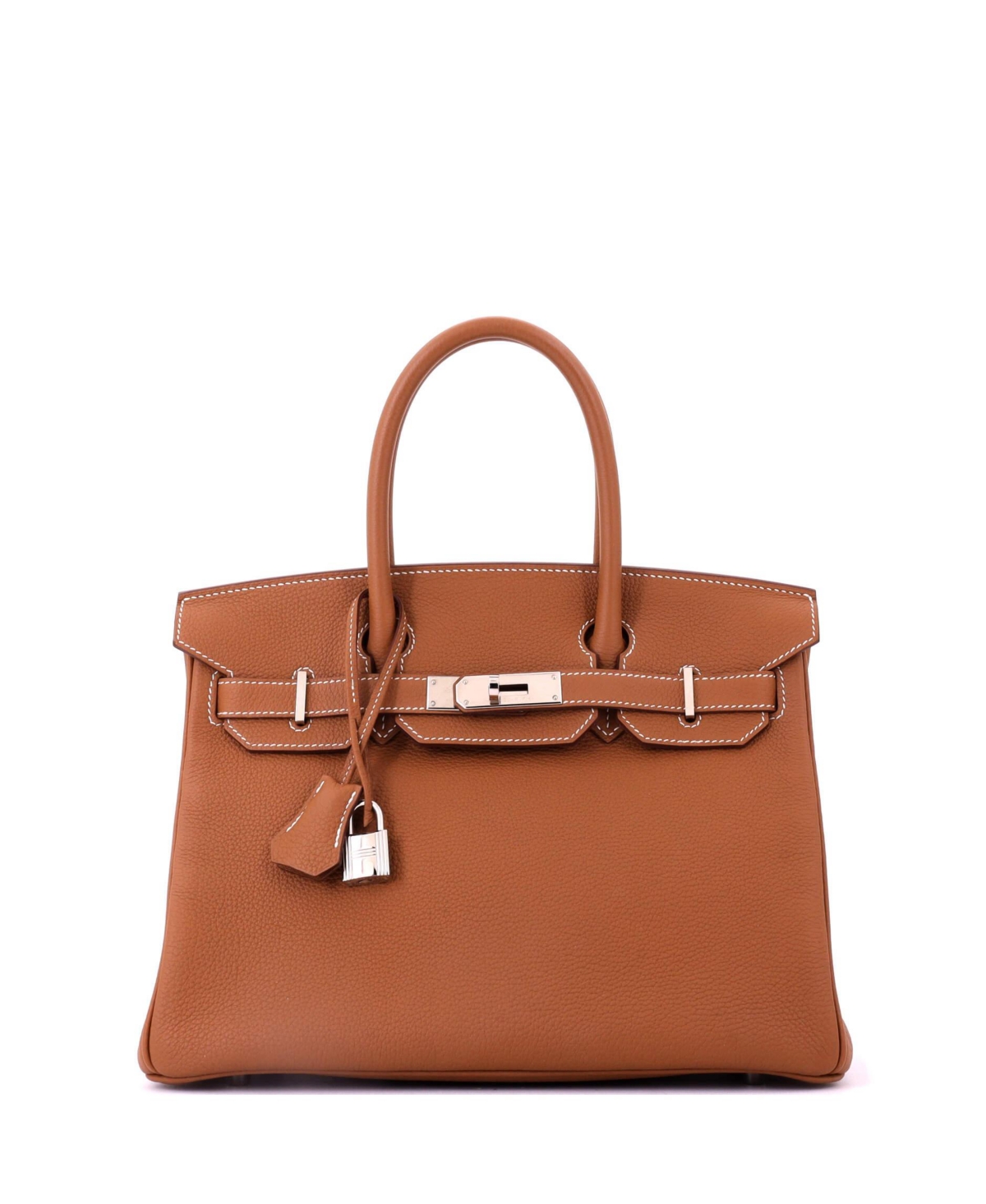 Click here for Pre-Owned HERMES Birkin 30 Handbag Brown Togo with... prices