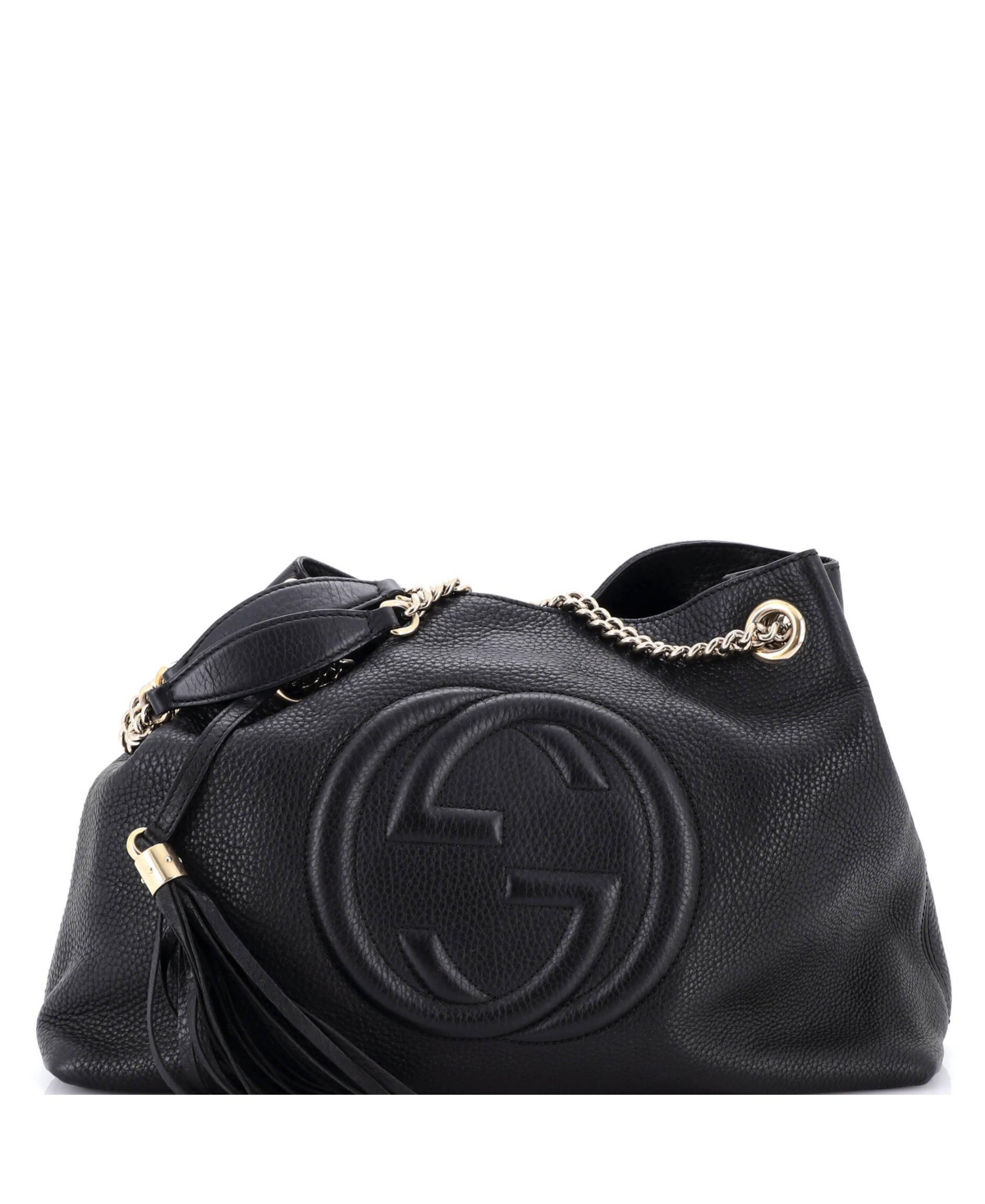 Click here for Pre-Owned Gucci Medium Soho Chain Strap Shoulder B... prices