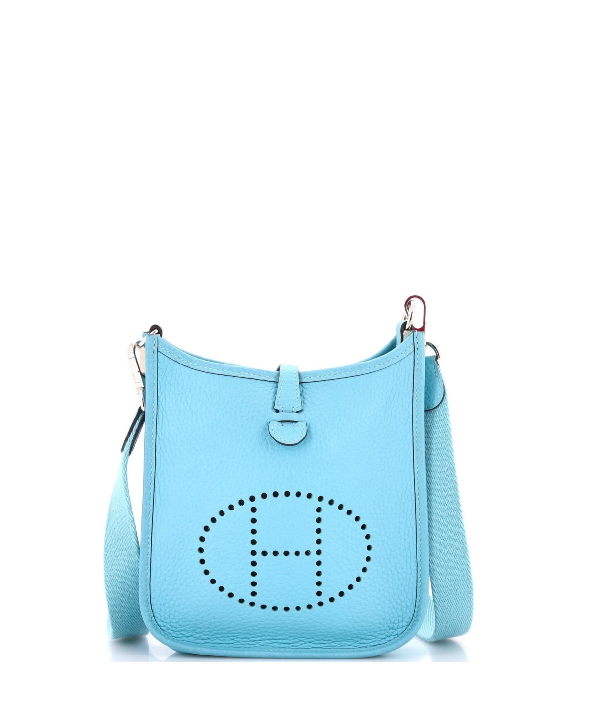 Click here for Pre-Owned HERMES Tpm Evelyne Bag Gen Iii Clemence... prices