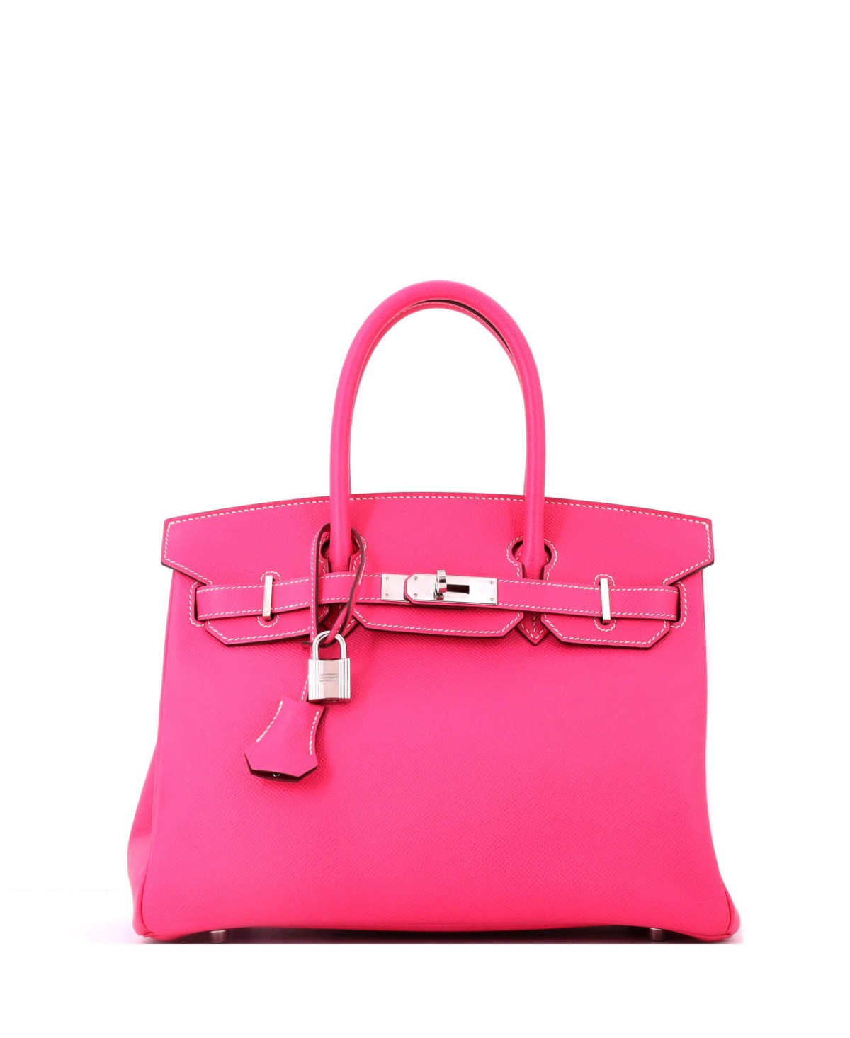 Click here for Pre-Owned HERMES Candy 30 Handbag Epsom - Pink prices