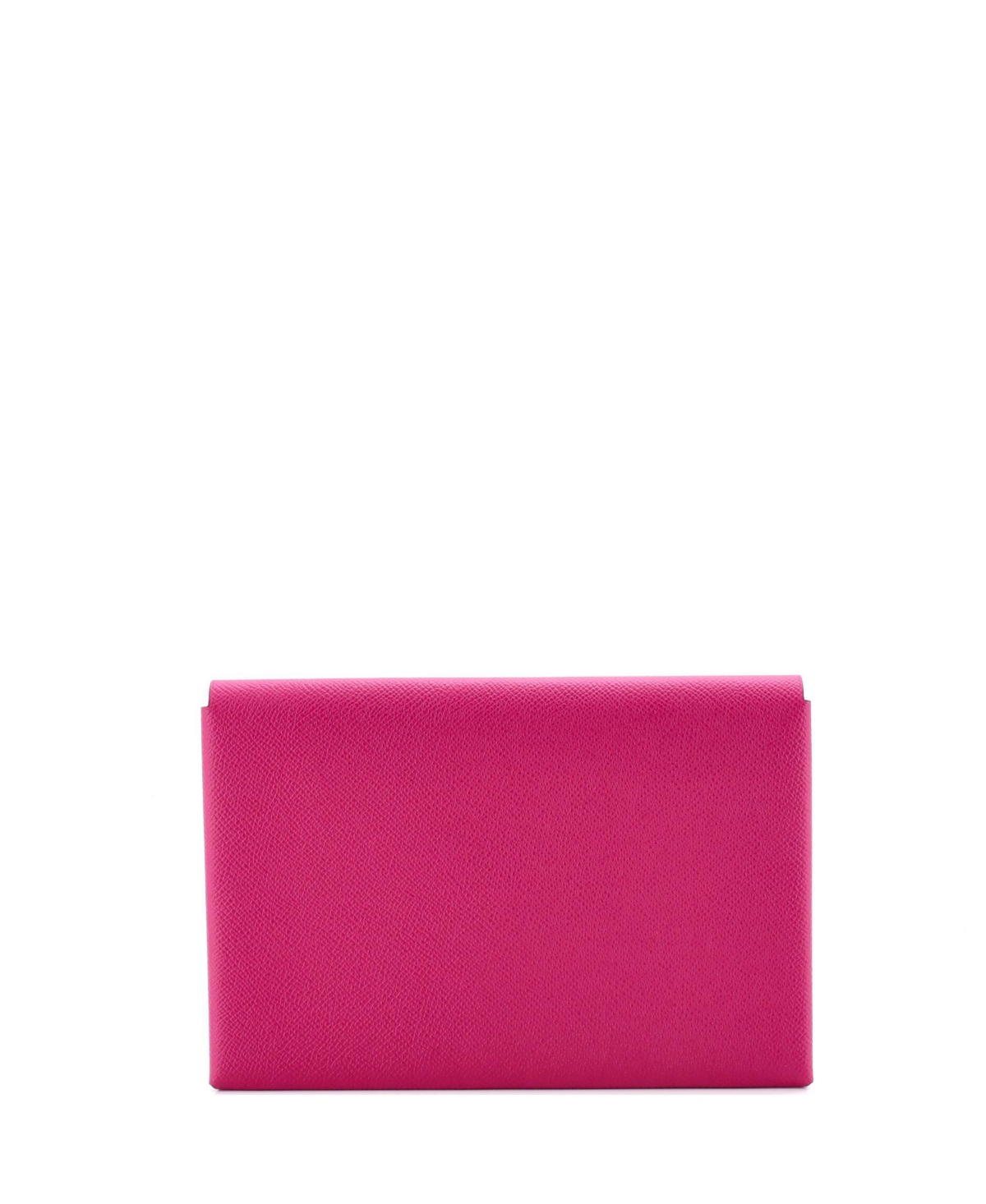 Click here for Pre-Owned HERMES Mm Calvi Pouch Epsom - Pink prices