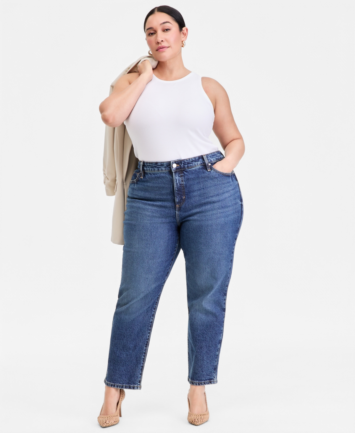 Click here for I.n.c. International Concepts Plus Size High Rise... prices