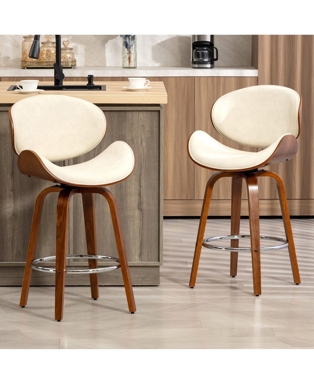 Click here for Dyhome Bar Stools Set of 4  28 Inches Modern Count... prices