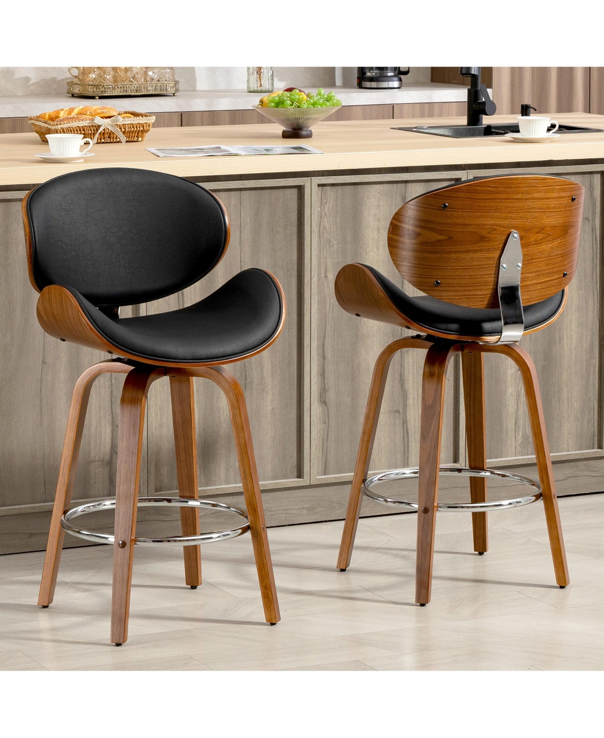 Click here for Dyhome Bar Stools Set of 4  28 Inches Modern Count... prices