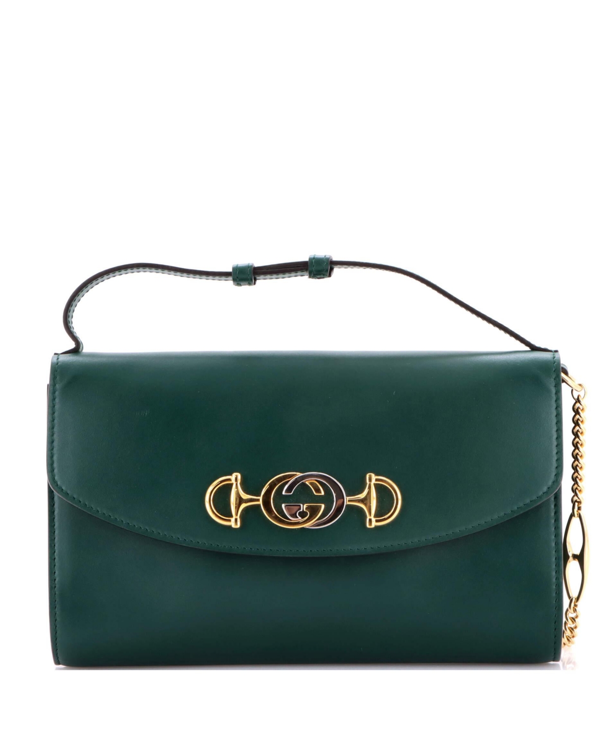 Click here for Pre-Owned Gucci Small Zumi Shoulder Bag Leather -... prices