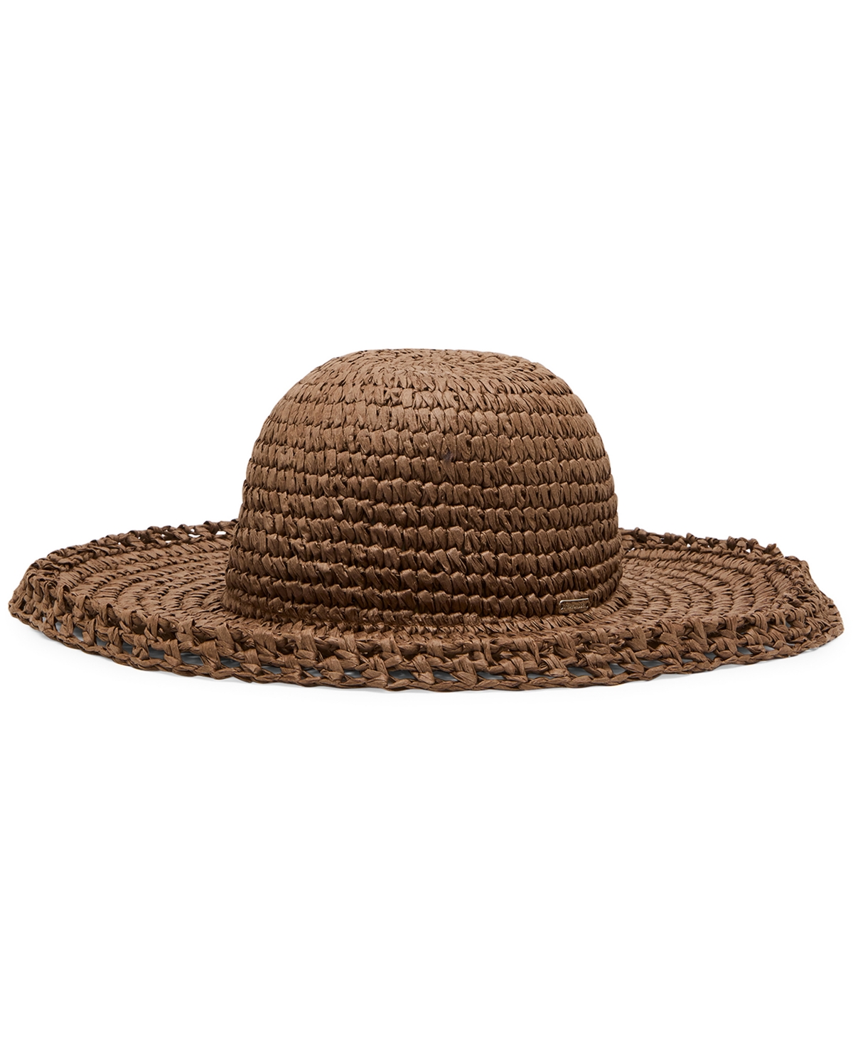Click here for Steve Madden Womens Paper Raffia Floppy Hat - Brow... prices