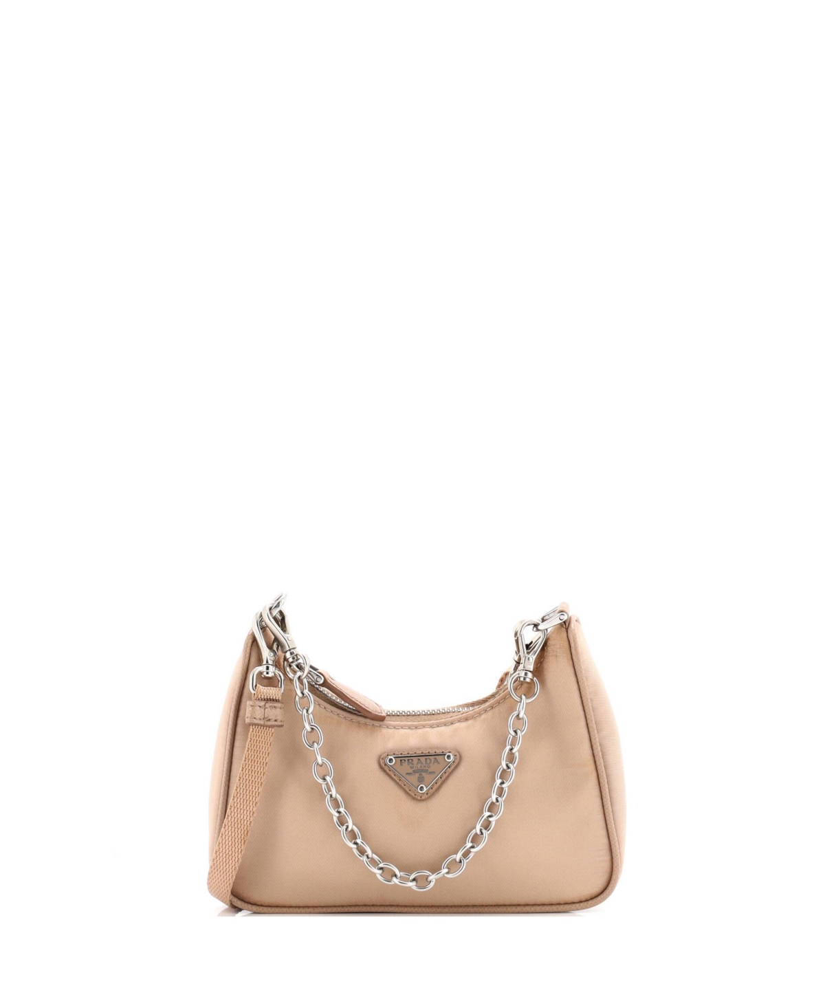 Click here for Pre-Owned Prada Mini Re-Edition Shoulder Bag Tessu... prices