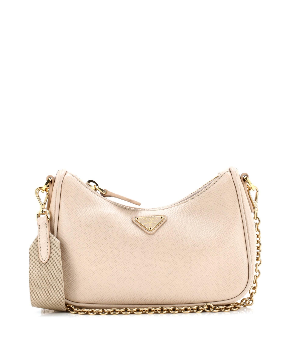 Click here for Pre-Owned Prada Mini Convertible Shoulder Bag Saff... prices