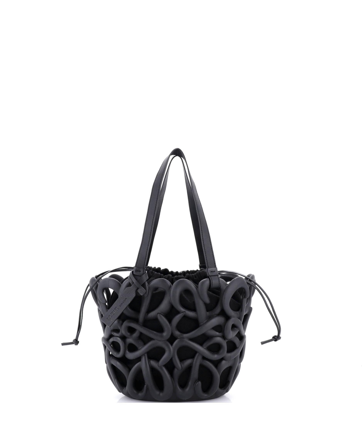 Click here for Pre-Owned Loewe Small Inflated Anagram Cut Out Bas... prices