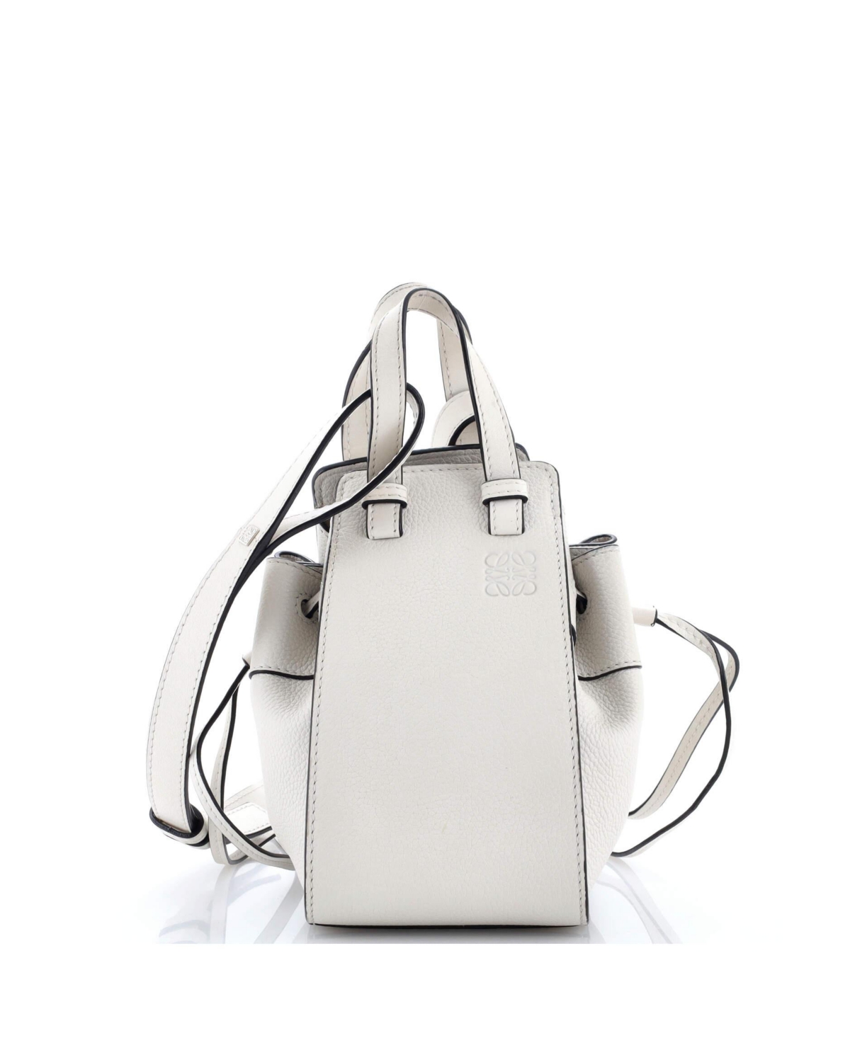 Click here for Pre-Owned Loewe Mini Hammock Bag Leather - Natural prices