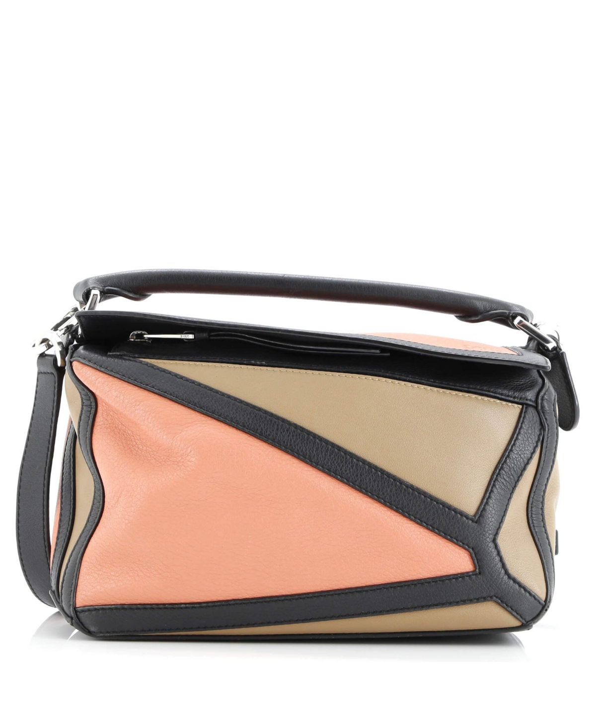 Click here for Pre-Owned Loewe Medium Puzzle Bag Leather - Orange prices