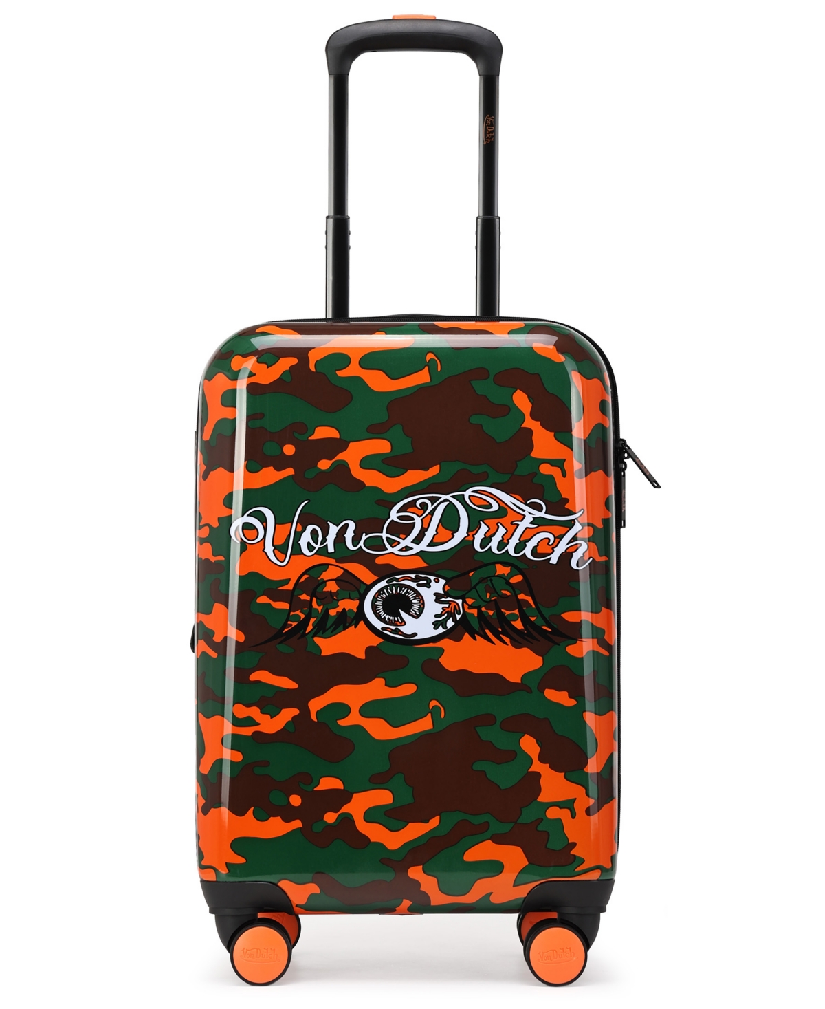 Click here for Von Dutch Camo Small Expandable Hardside Carry-On... prices