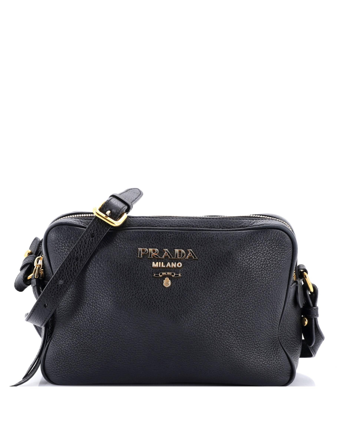 Click here for Pre-Owned Prada Medium Double Zip Camera Bag Vitel... prices