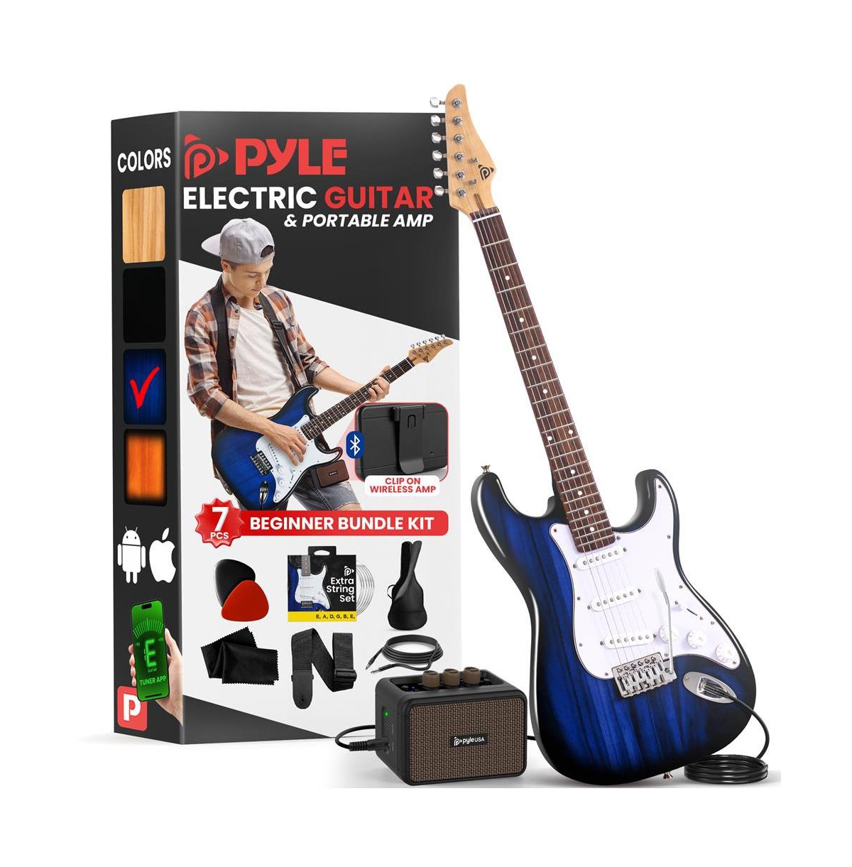 Click here for Pyle St Style 6-String Electric Guitar Kit with 5W... prices