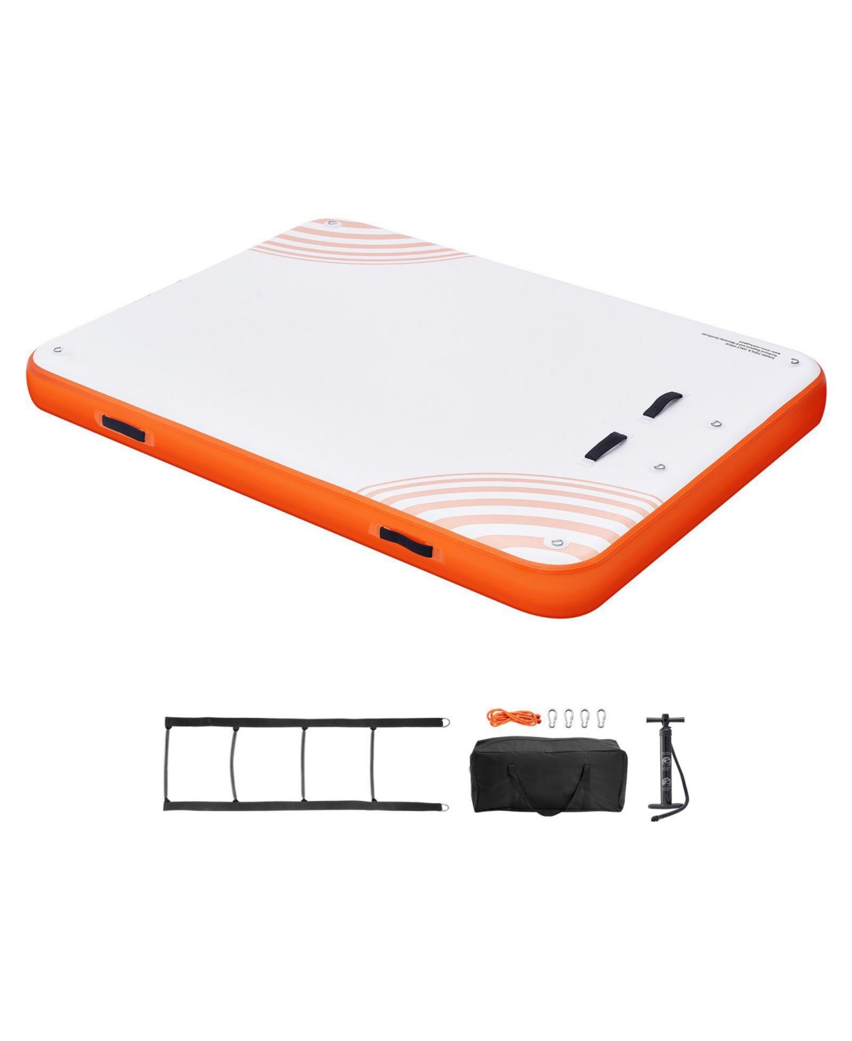 Click here for Mecale 8 x 6 Ft Inflatable Floating Dock Platform... prices