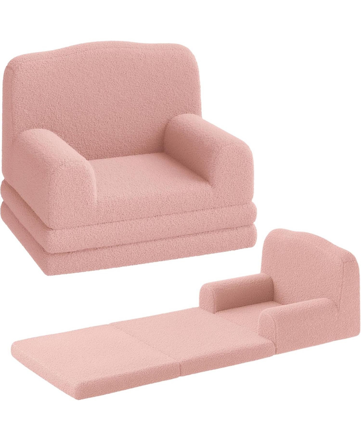 Click here for gaomon Kids Couch  2-in-1 Comfy Toddler Couch Fold... prices