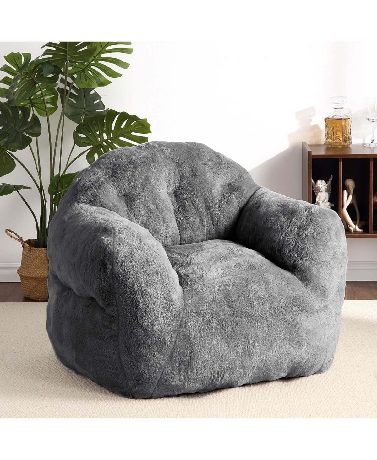 Click here for gaomon 39" Bean Bag Chair with Armrests  High... prices