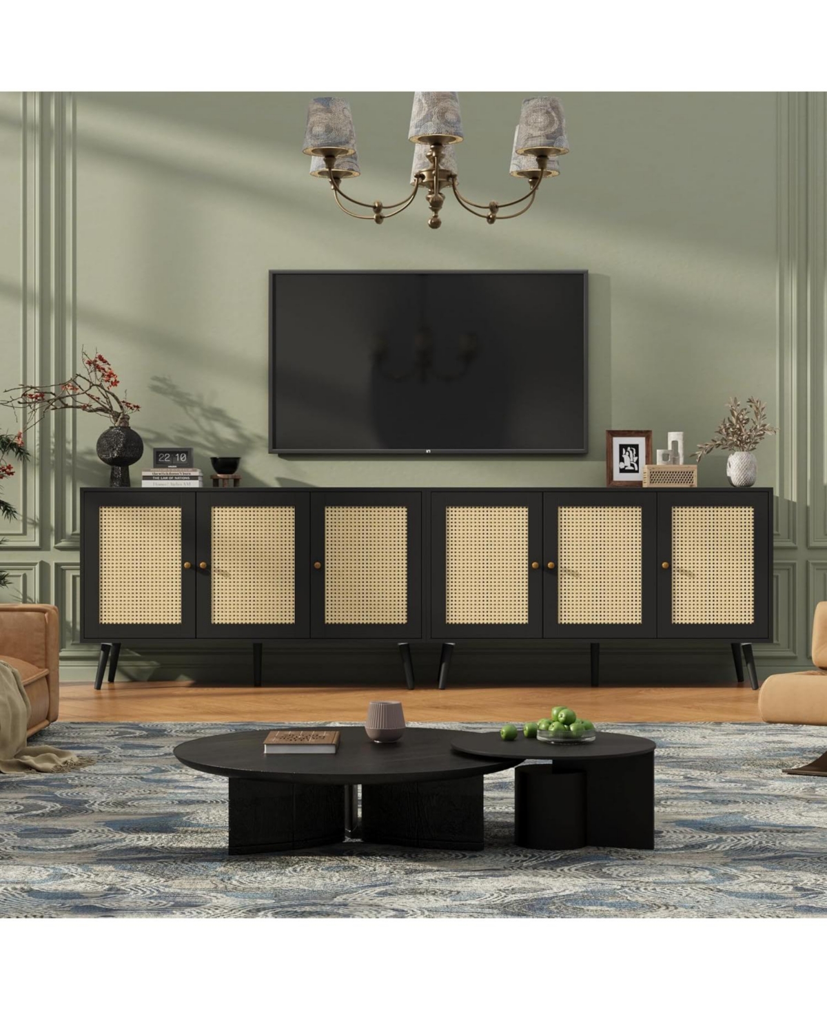 Click here for gaomon Buffet Storage Cabinet  47.2" Rattan S... prices