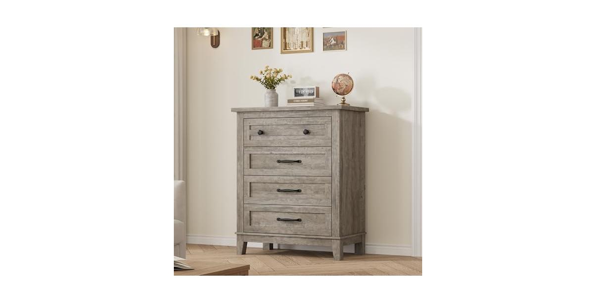 Click here for gaomon 4 Dresser for Bedroom  34.8" Tall Vert... prices