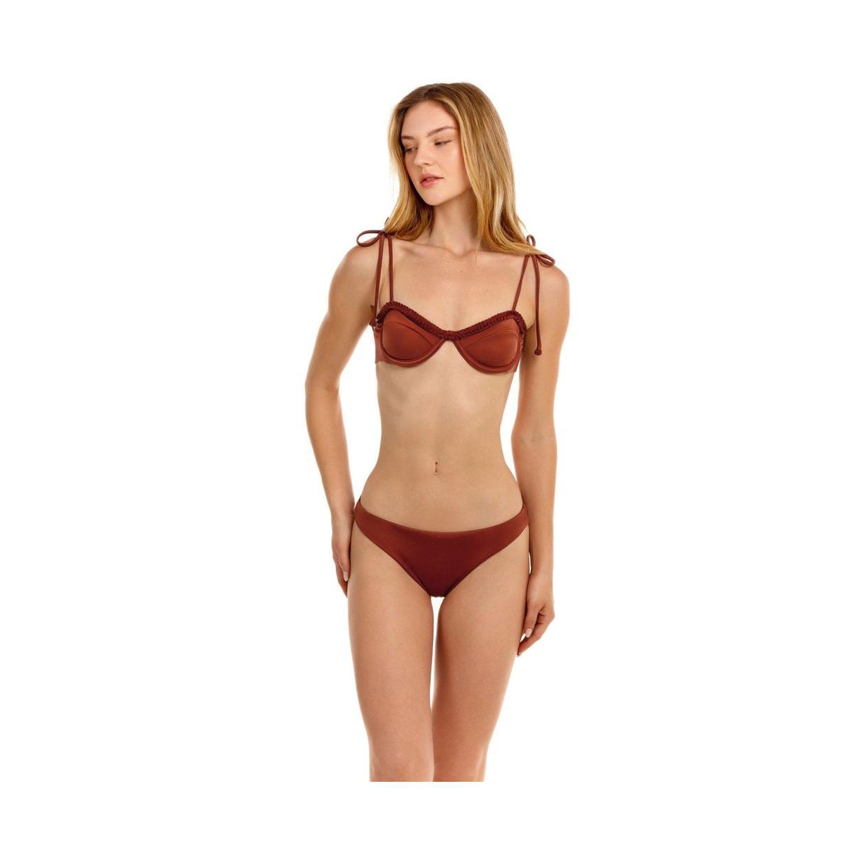 Click here for Agua Bendita Womens Madelyn Quilt - Brown prices