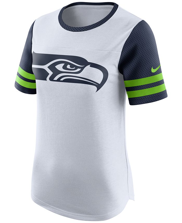 Nike Women's Seattle Seahawks Gear Up Fan Top T-Shirt - Macy's
