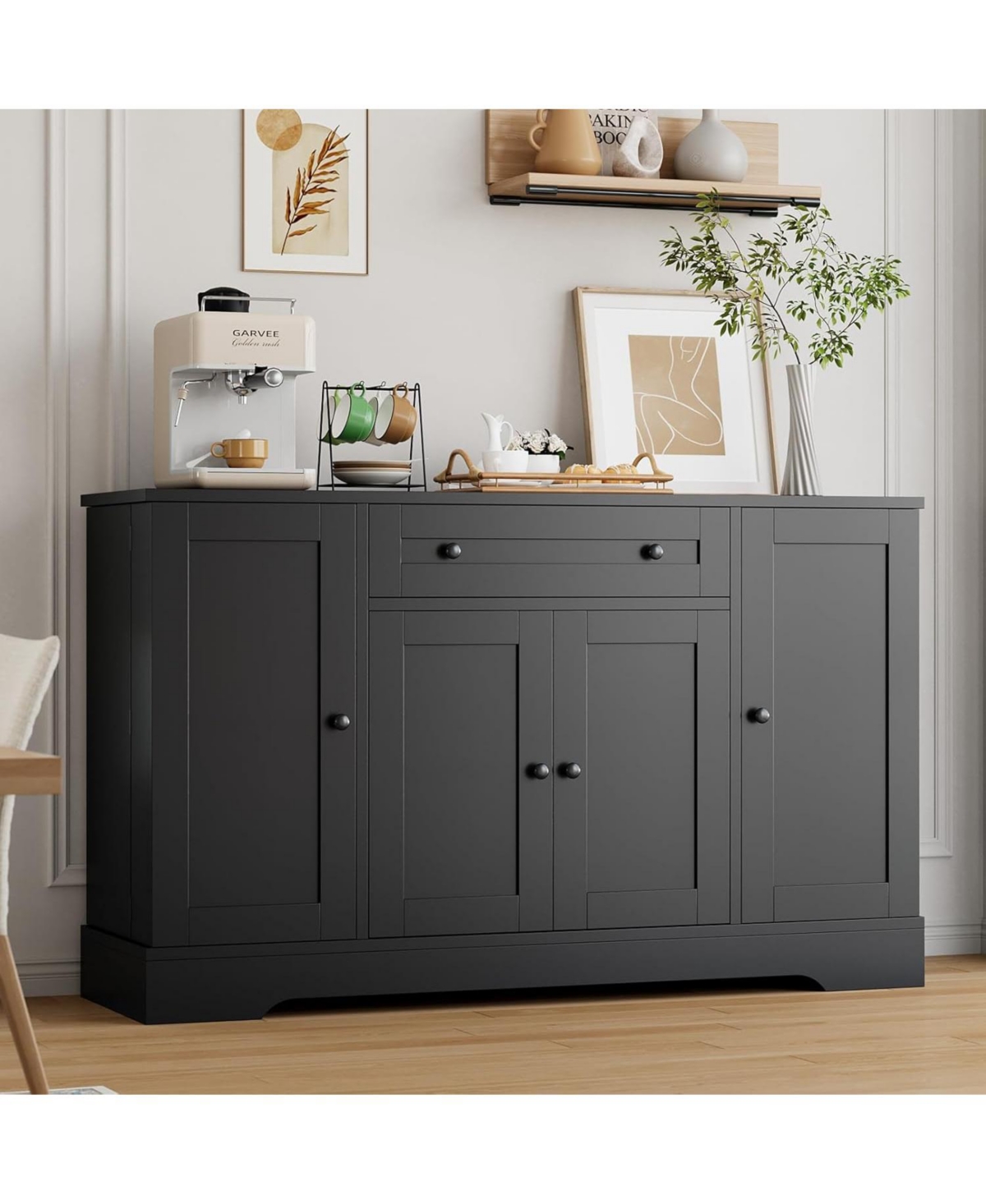 Click here for gaomon 55 in Modern Sideboard Buffet Cabinet with... prices