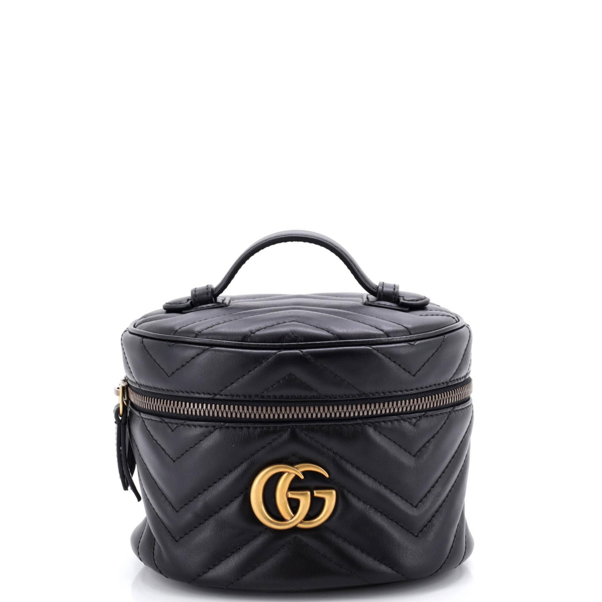 Click here for Pre-Owned Gucci Mini Gg Marmont Vanity Backpack Ma... prices