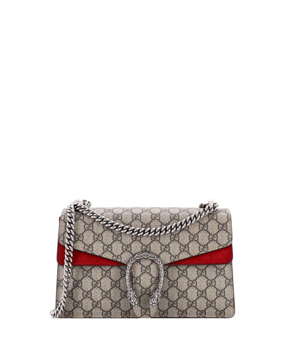 Click here for Pre-Owned Gucci Small Dionysus Bag Gg Coated Canva... prices