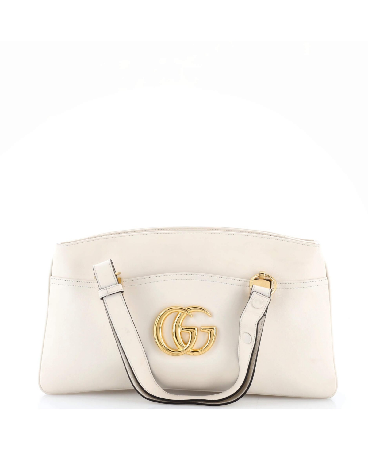 Click here for Pre-Owned Gucci Large Arli Top Handle Bag Leather... prices