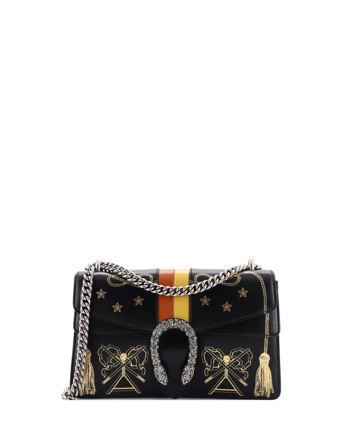 Click here for Pre-Owned Gucci Small Dionysus Bag Printed Leather... prices