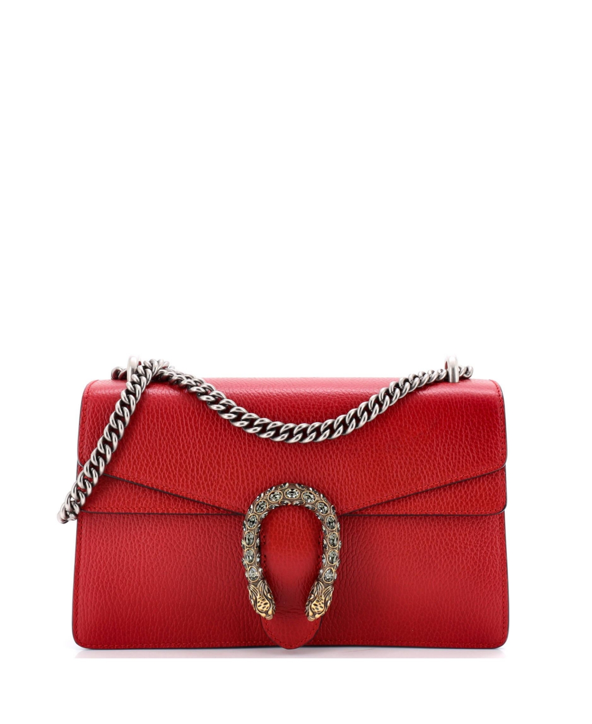 Click here for Pre-Owned Gucci Small Dionysus Bag Leather - Red prices
