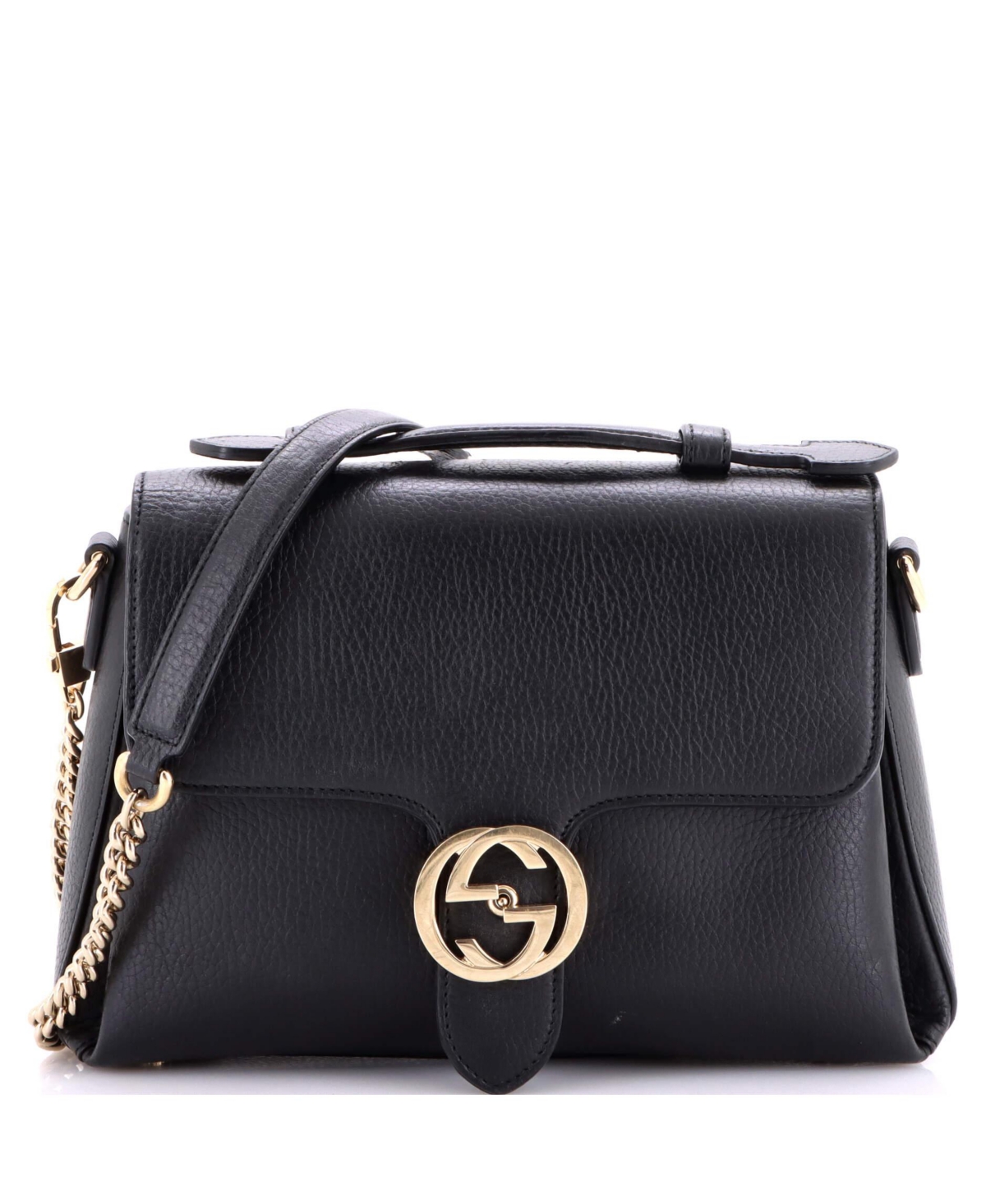 Click here for Pre-Owned Gucci Medium Interlocking Top Handle Bag... prices