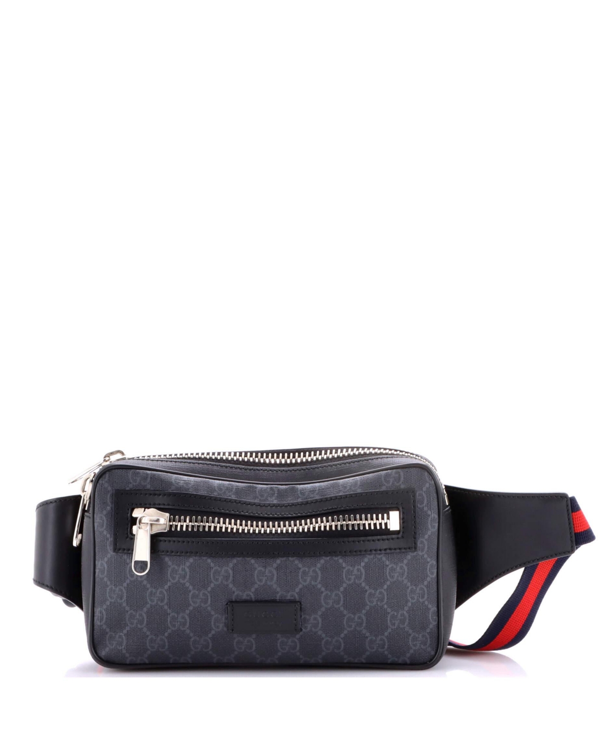 Click here for Pre-Owned Gucci Small Soft Zip Belt Bag Gg Coated... prices