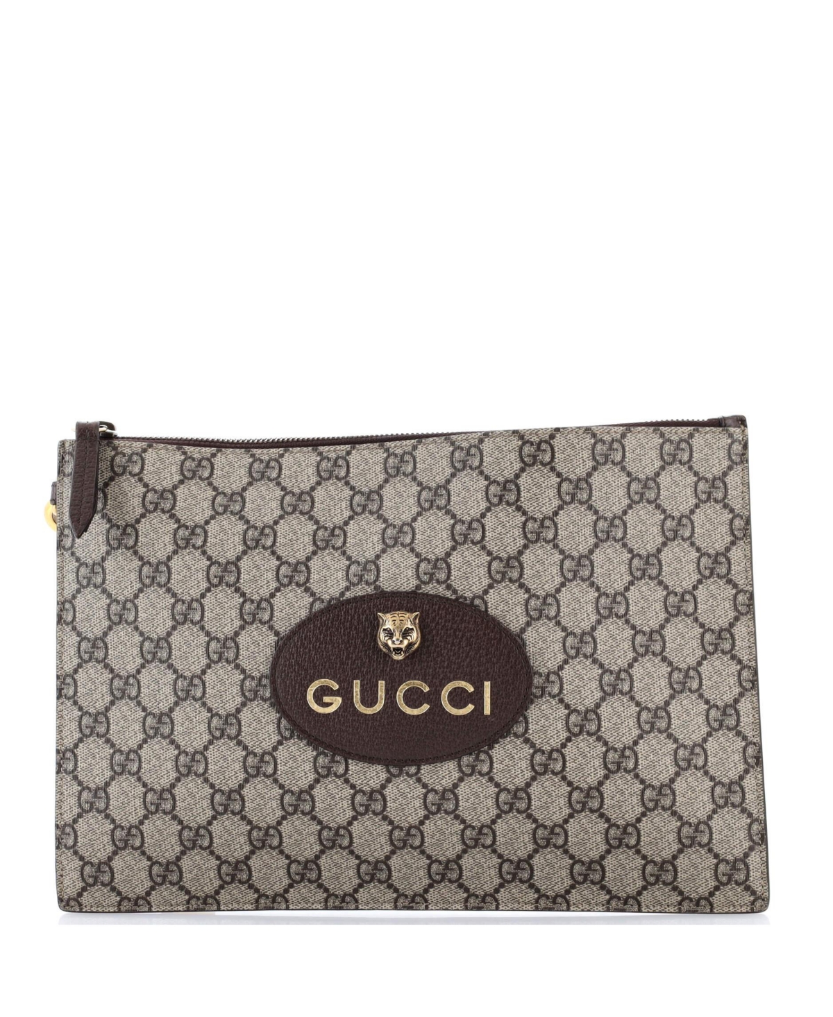 Click here for Pre-Owned Gucci Neo Vintage Wristlet Pouch Gg Coat... prices