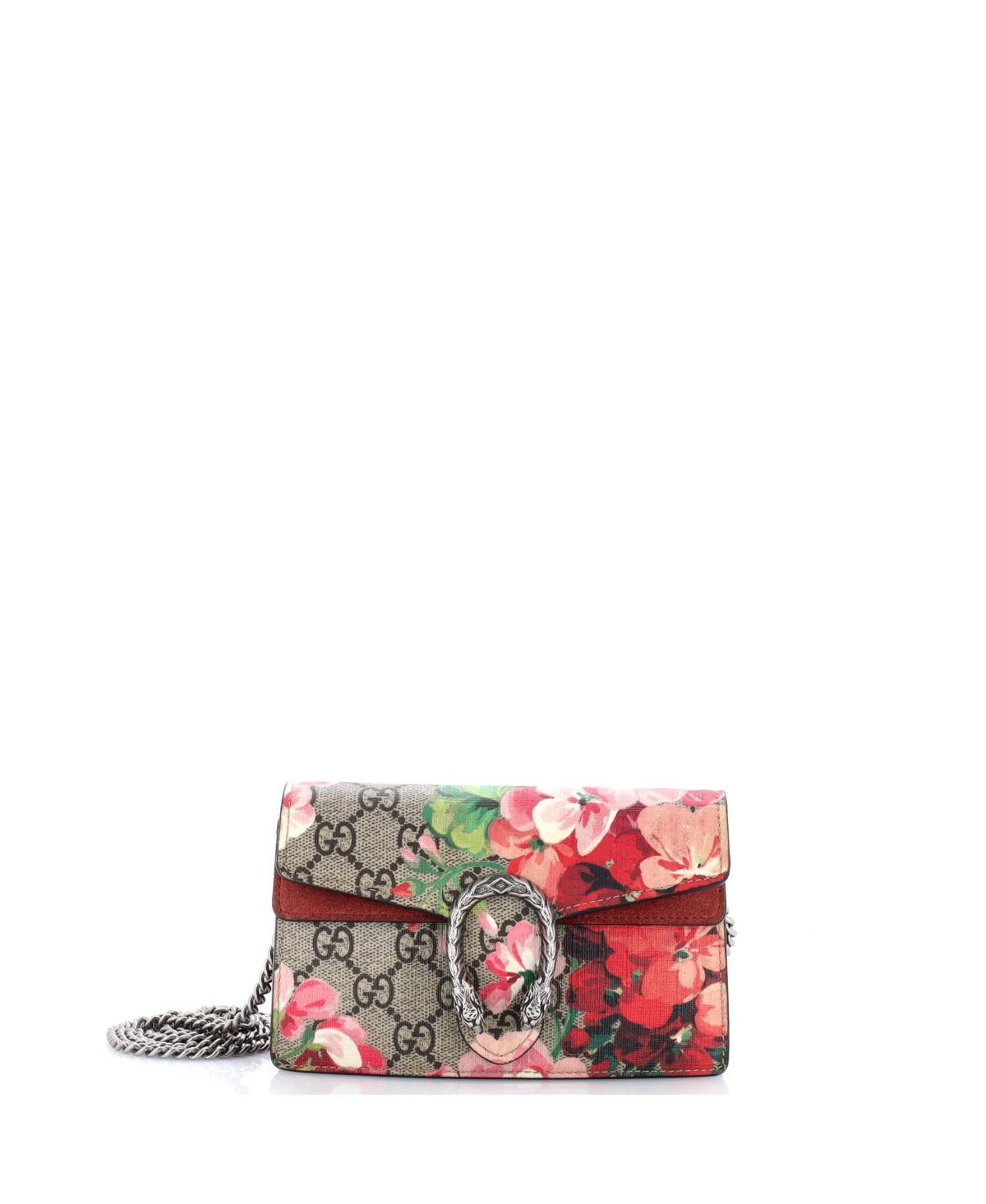 Click here for Pre-Owned Gucci Super Mini Dionysus Bag Blooms Pri... prices