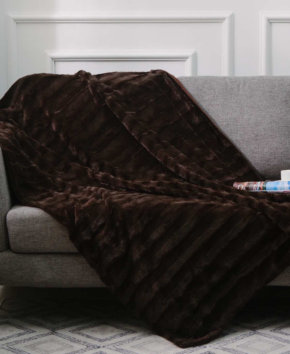 Click here for Cheer Collection Textured Decorative Throw  108 x... prices