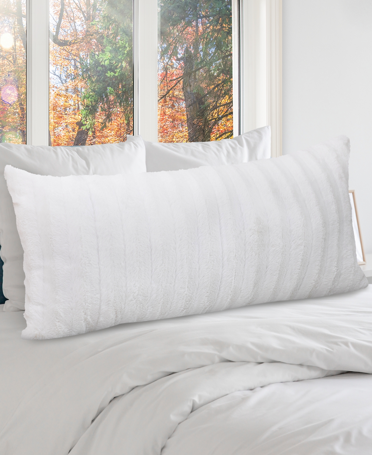 Click here for Cheer Collection Textured Long Decorative Pillow... prices